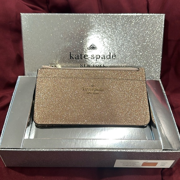 kate spade | Accessories | New Kate Spade Boxed Large Slim Cardholder ...